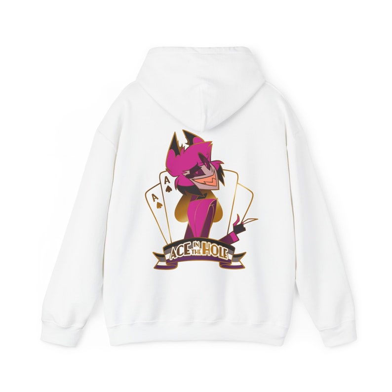 Alastor Hazbin Hotel Hooded Sweatshirt | Spring Streetwear | Oversized ...