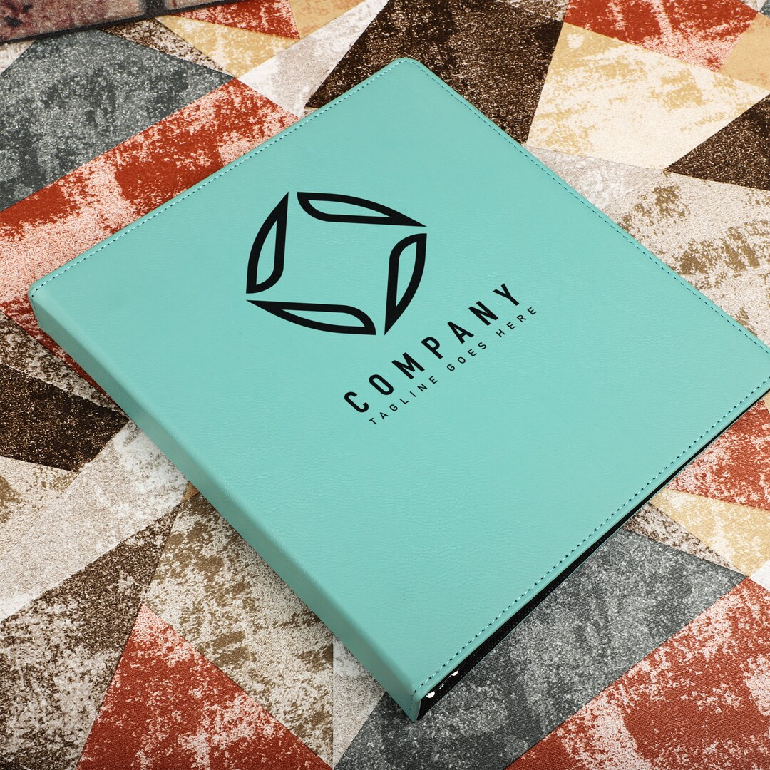 Custom Monogram Binder, Personalized Monogram Engraved Binder ...