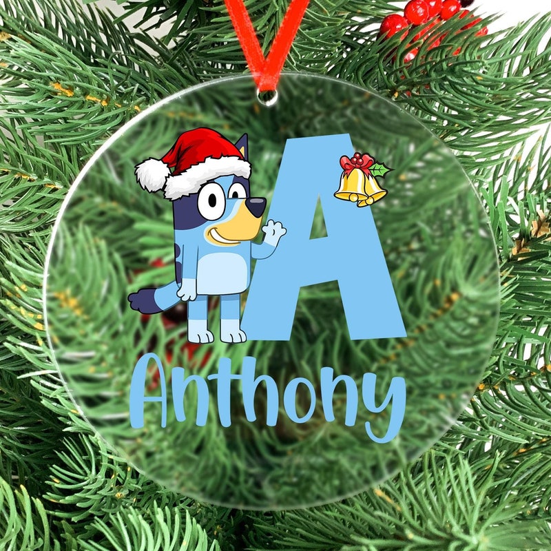 Bluey Christmas Ornament - Etsy