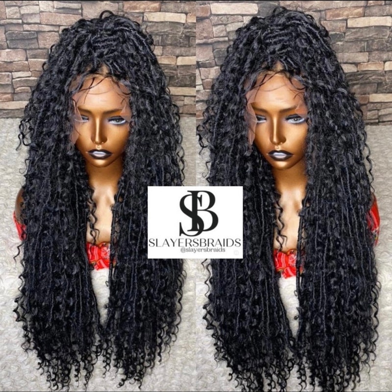 Boho Loc Human Hair Wig - Etsy