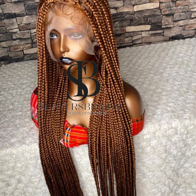 Boho Goddess Locks Braided Wig - Etsy