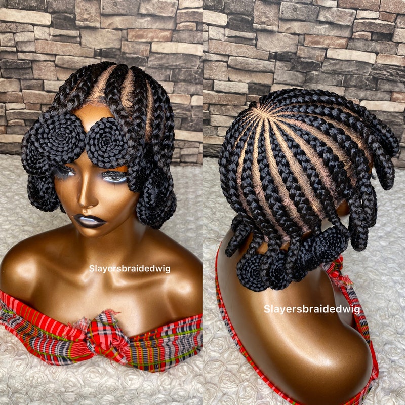 Cornrow Wig - Etsy