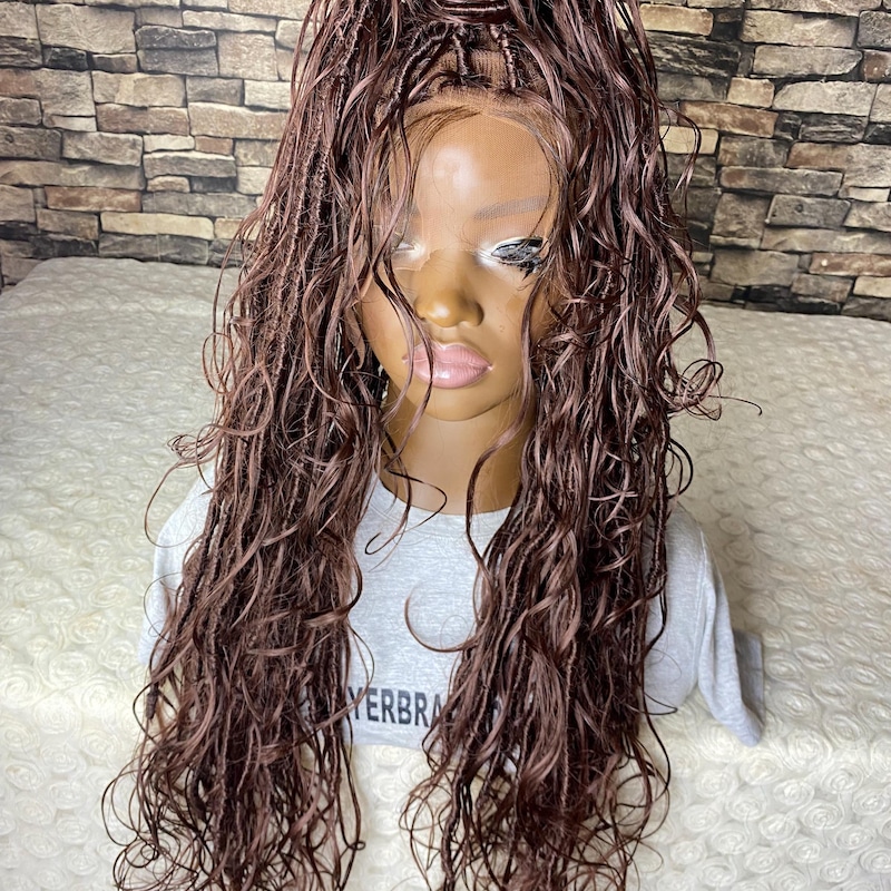 Boho Goddess Locks Braided Wig - Etsy