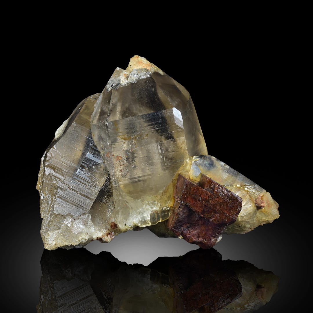 Siderite Quartz Crystal | Natural Beautiful Stone From Pakistan | 215 ...