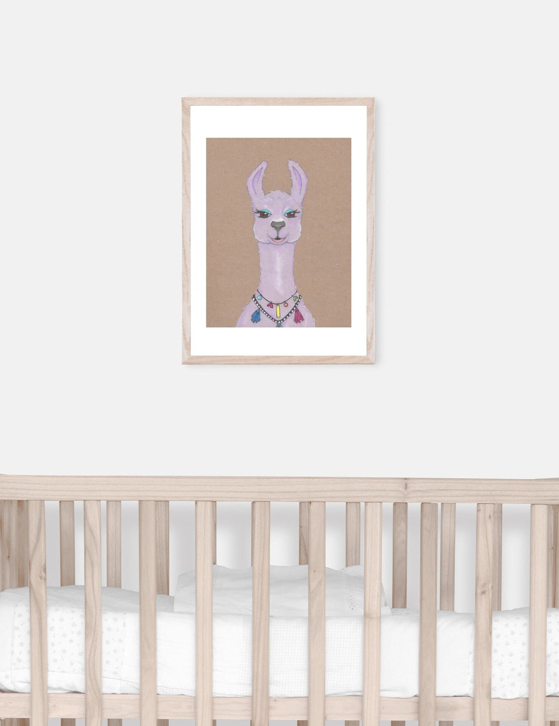 PRINTABLE Lavender Llama | Digital Download | Instant Download ...