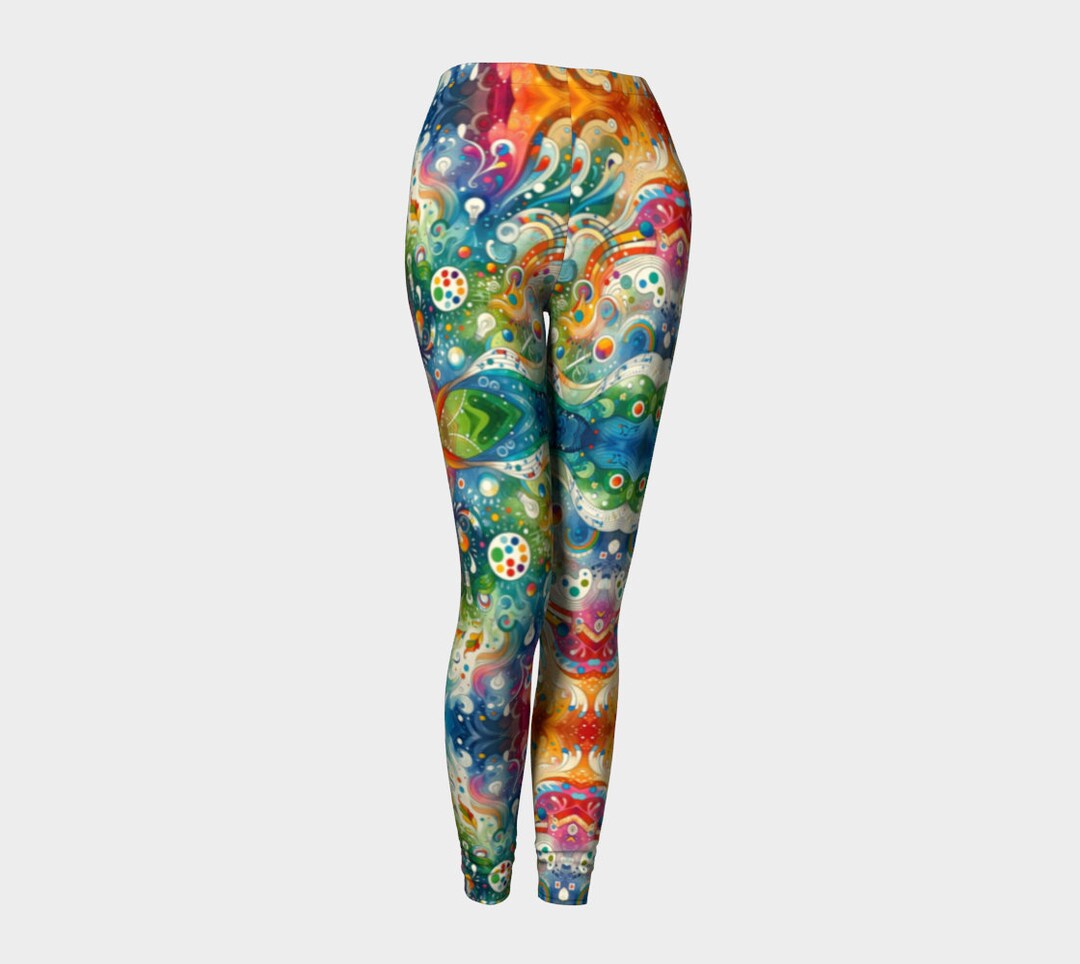 Into Imagination || Disney Epcot Figment Leggings || Disney Vacation ...