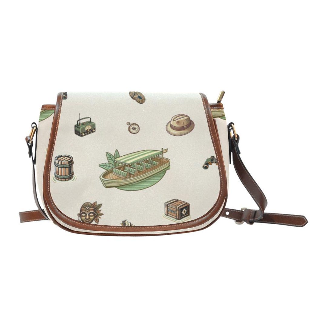 Jungle Cruise Adventure Saddle Bag | Safari Explorer Crossbody Purse ...
