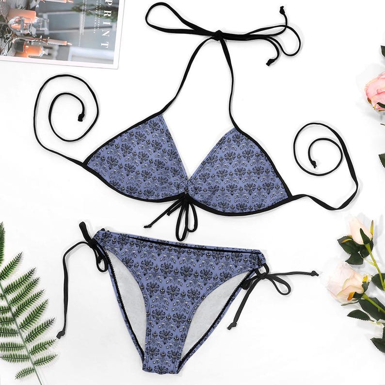 Plus Size Haunted Mansion Bikini | Disney Haunted Mansion Wallpaper ...