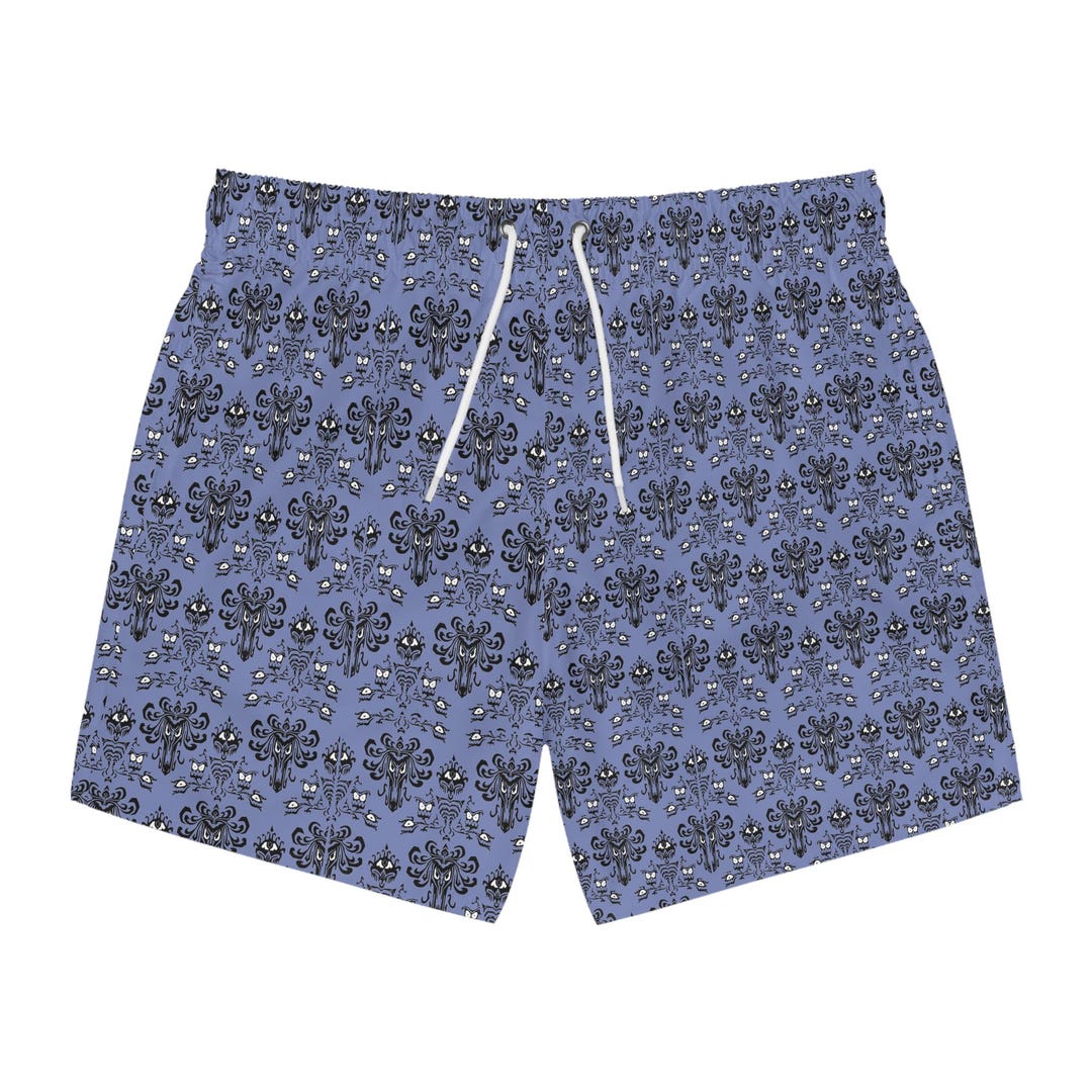 Haunted Mansion Men's Swim Trunks | Disney Inspired Gothic Swimwear ...