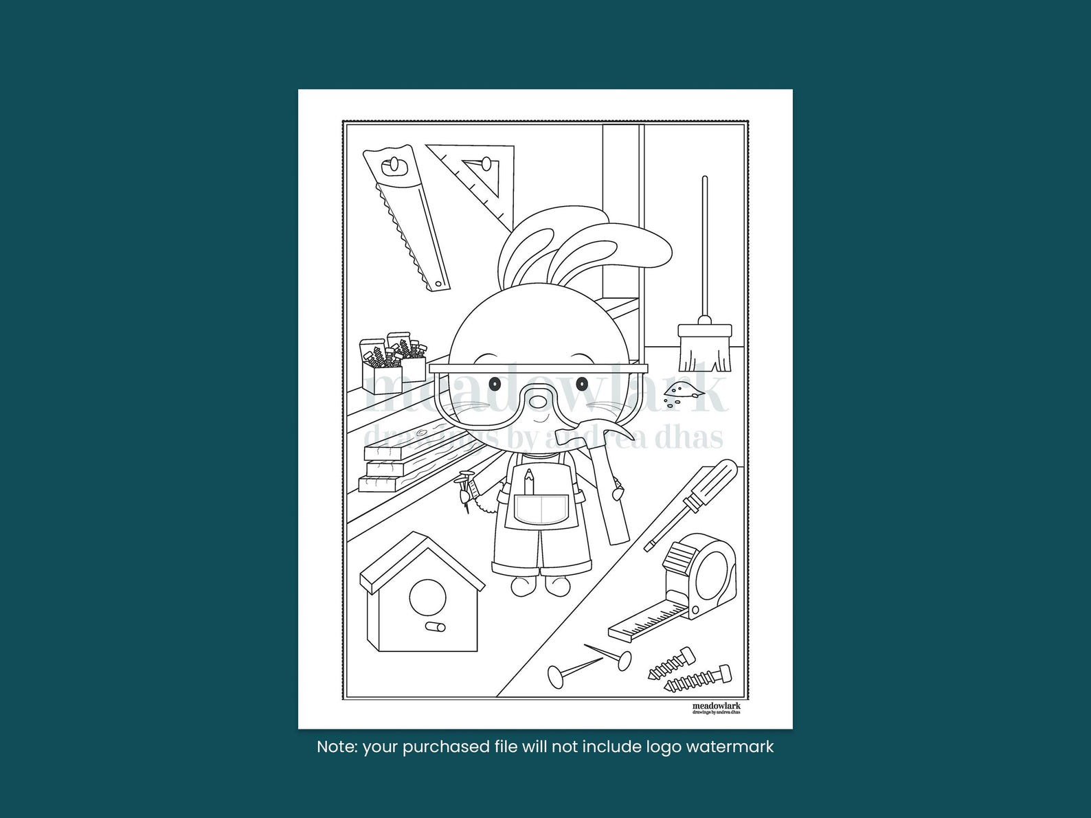 Coloring Page | Arts and Crafts | Digital Download | Printable - Etsy
