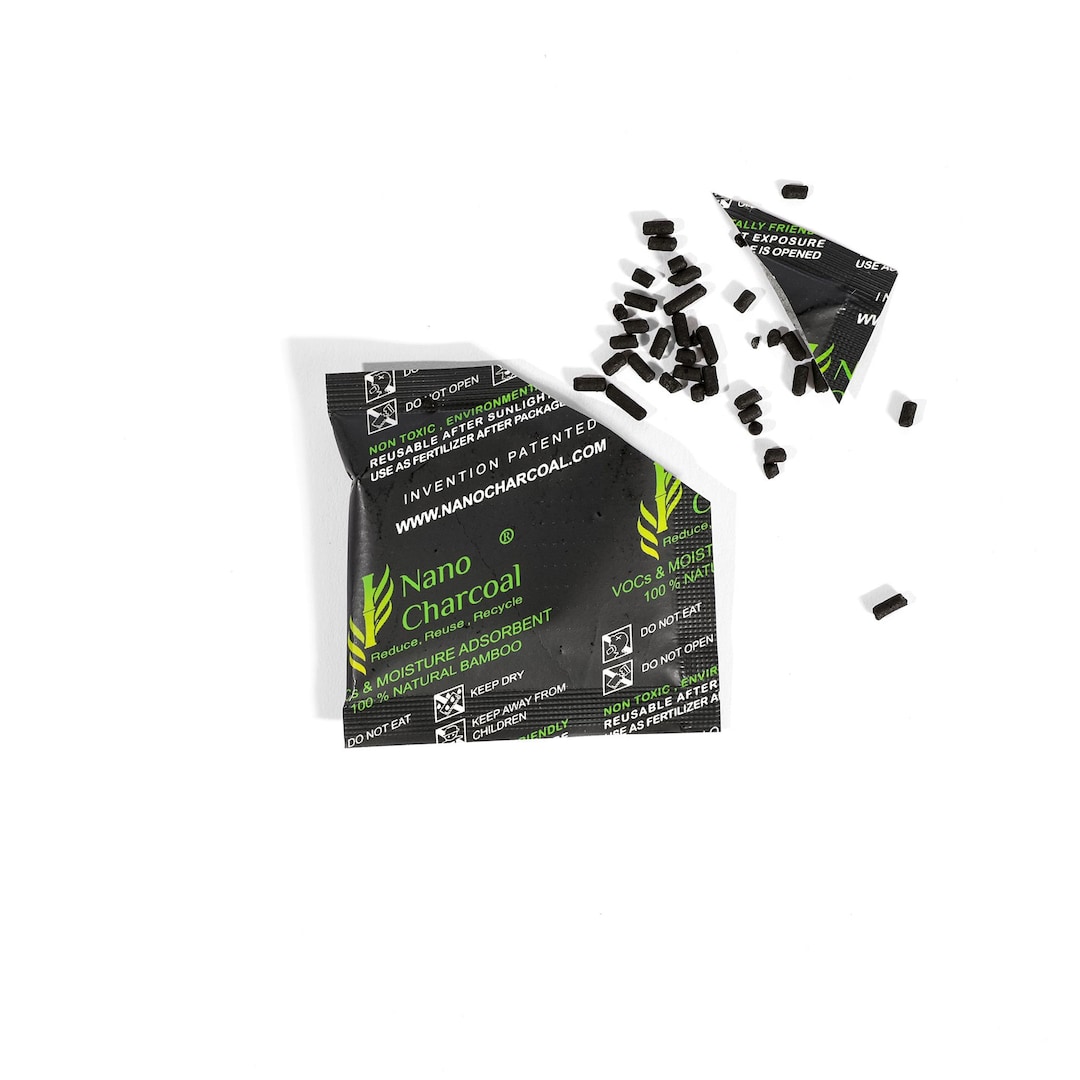 Nano Charcoal Desiccant Packets - Eco Friendly Silica Gel Alternative ...