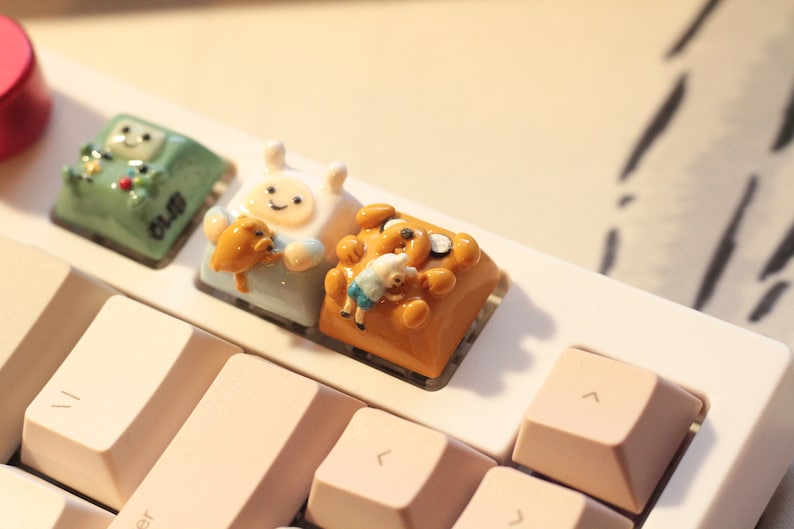 Finn, Jake & BMO Keycap - Etsy