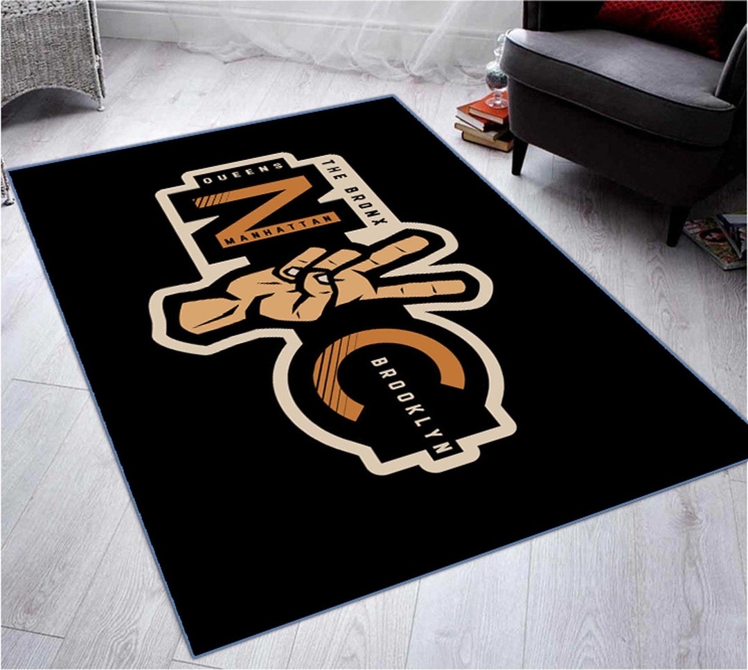 New York City, New York City Skyline Rug, Cool Rug, Modern Rug, Gift ...