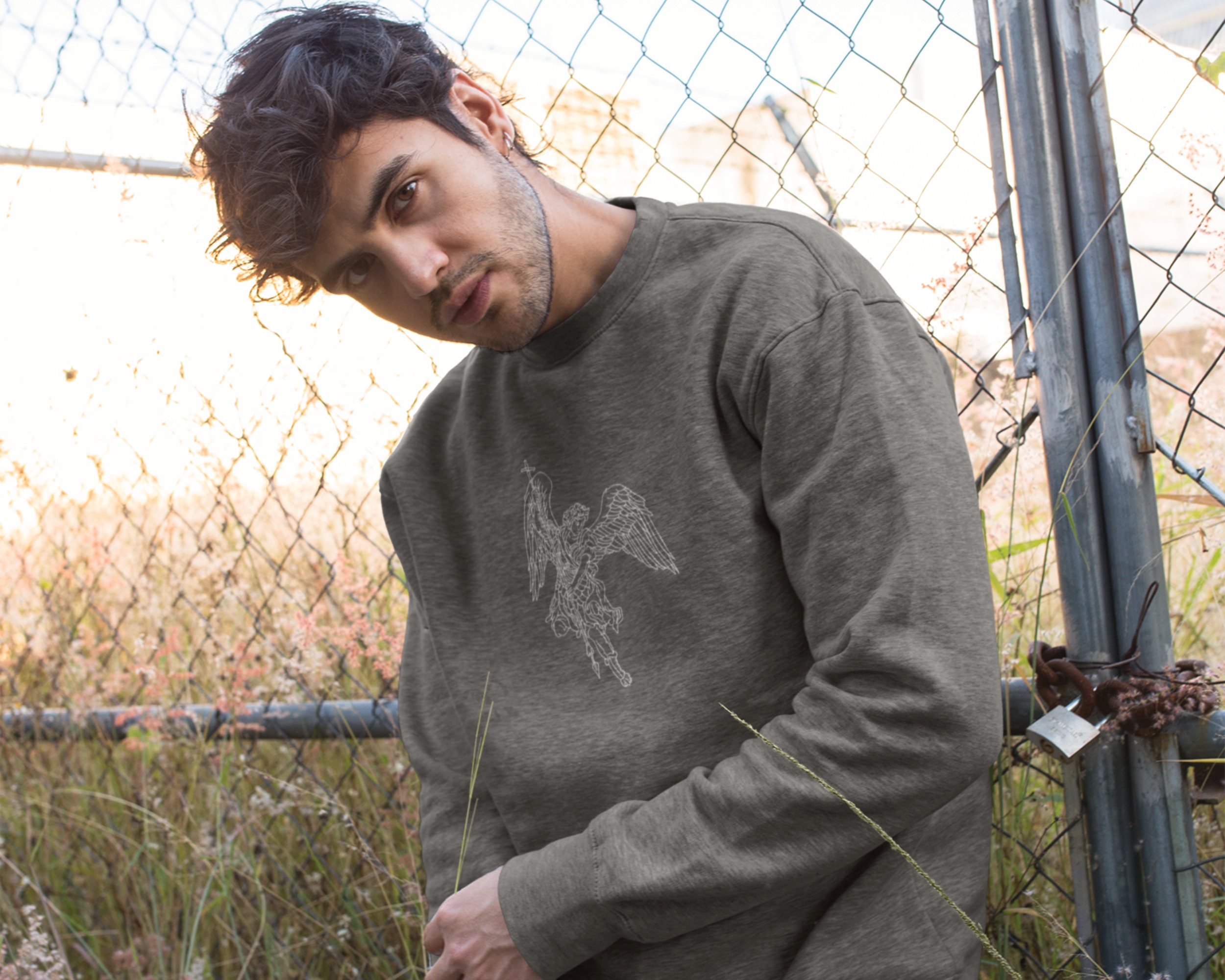 Angel Embroidery Design for 5x7 Hoops and Bigger, Archangel Michael, 5 ...