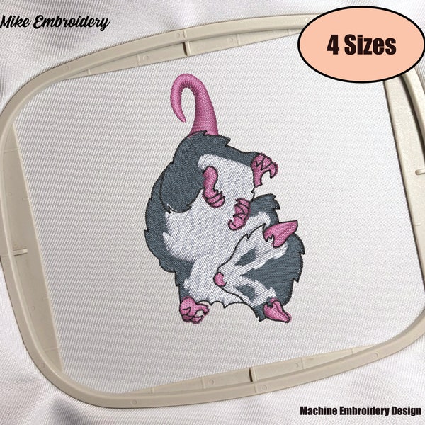 Embroidery Design Possum - Etsy