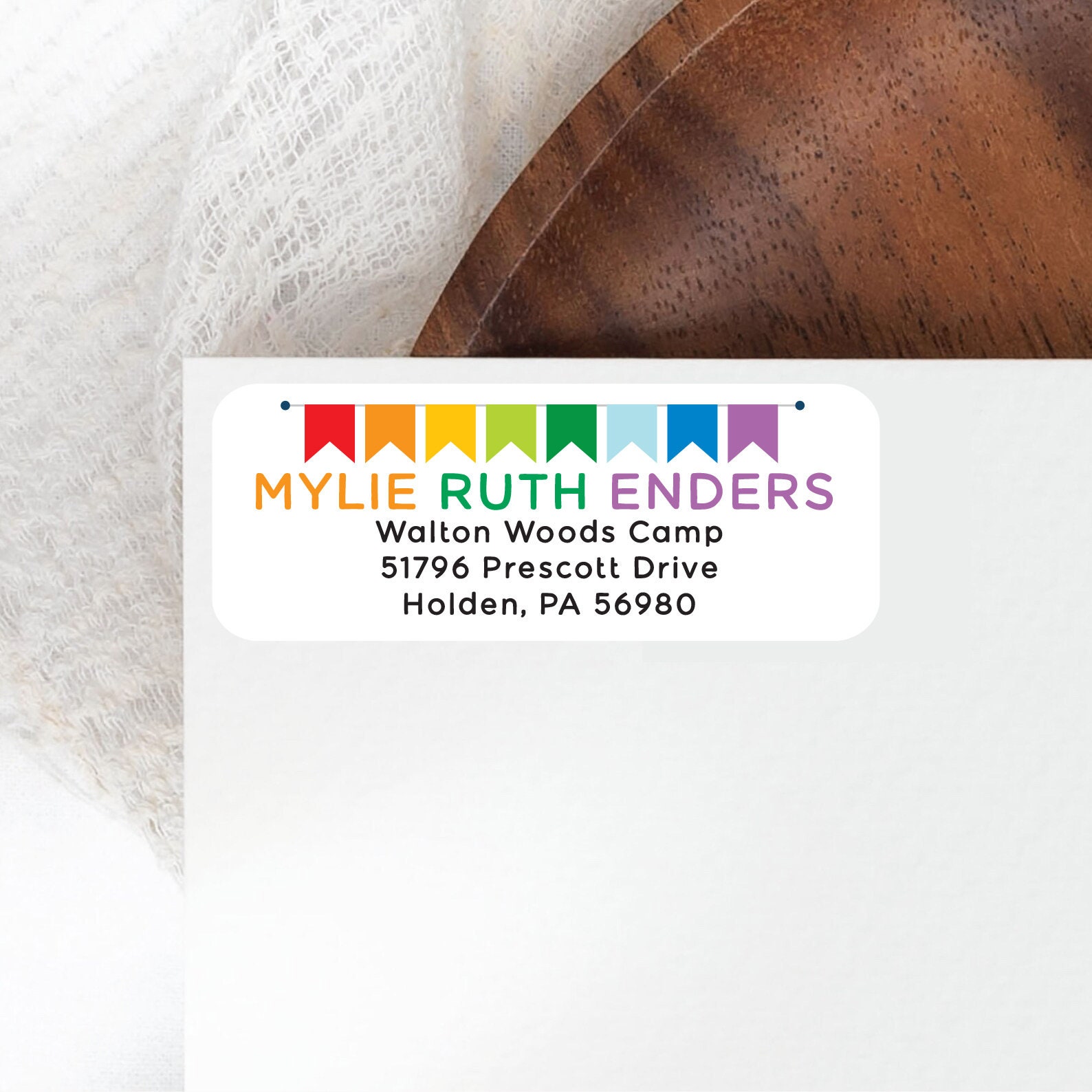 Camp Labels, Personalized Summer Camp Return Mailing Address Stickers ...