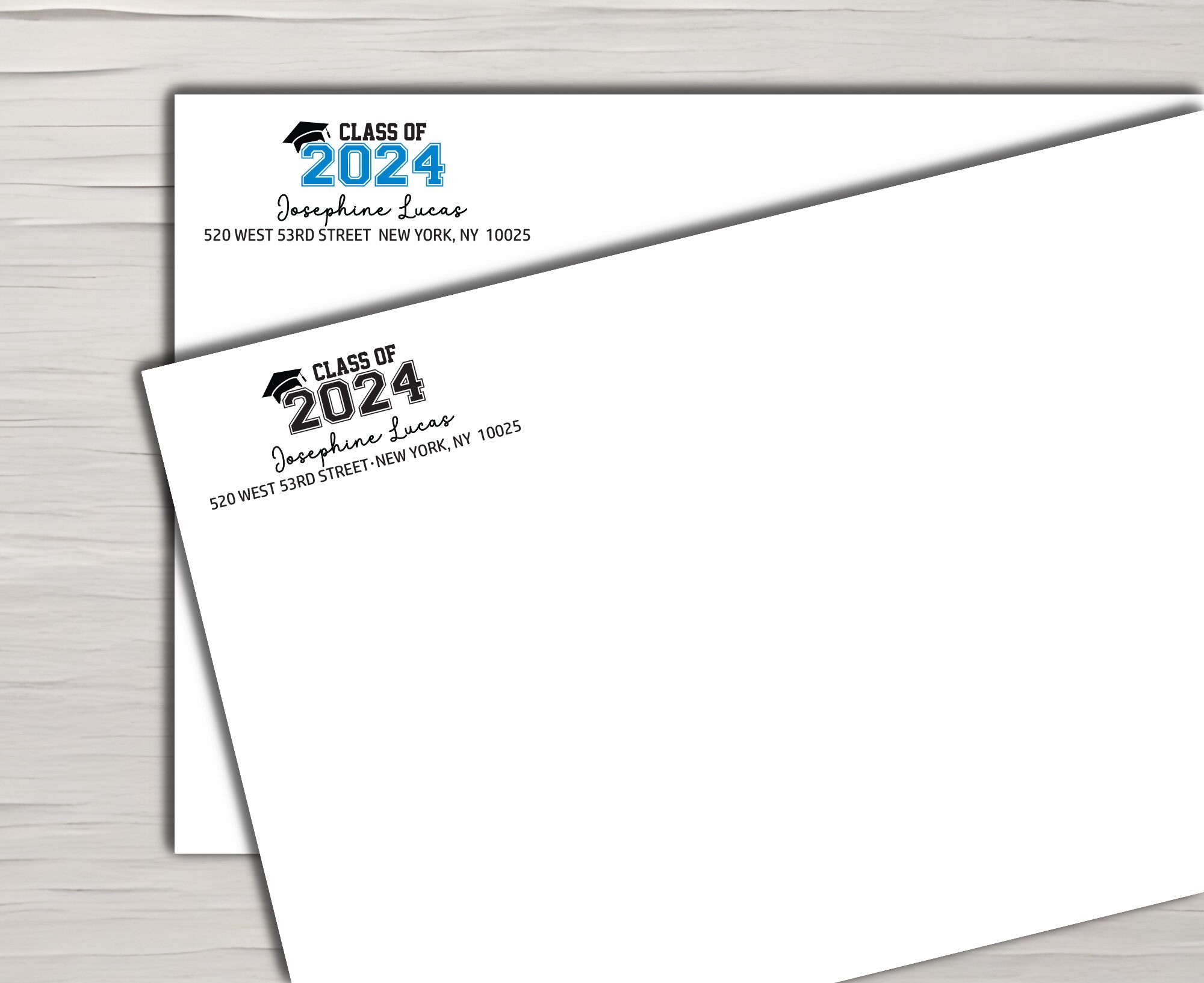 Graduation Labels, 2024 Graduation Address Labels, Return Address ...