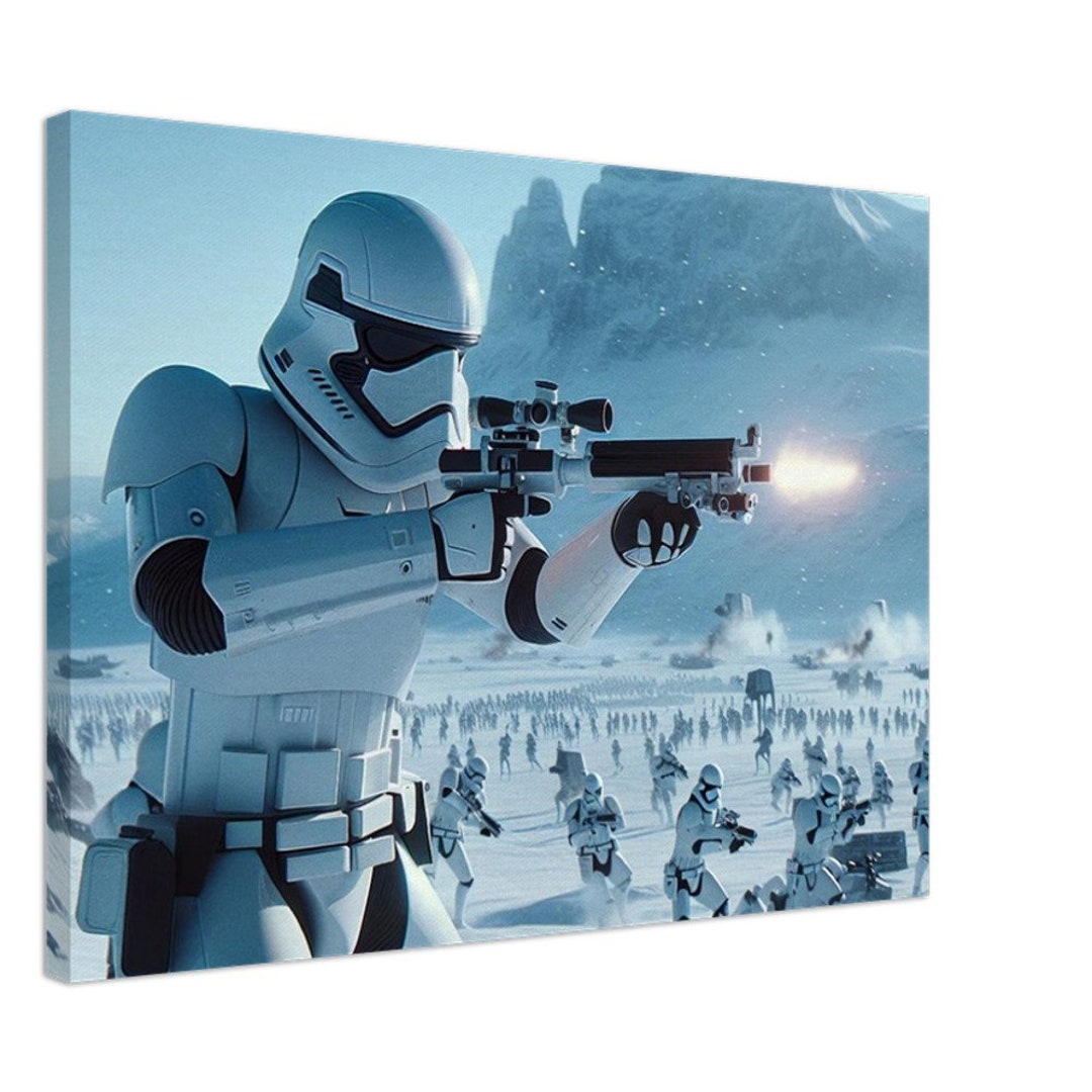 Stormtrooper Canvas V3 - Etsy