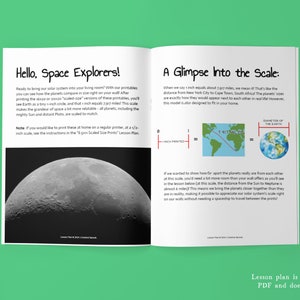 Accurate Solar System Art Bundle: Scaled & Same Size Planets With Sun ...