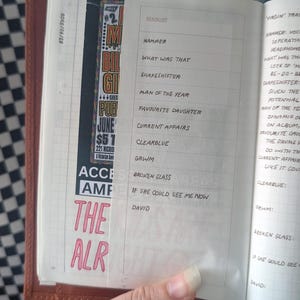 PRINTABLE Album Review Template (A6 Height) - Etsy
