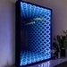 Wavy Infinity Neon Mirror , Infinity Led Mirror , Custom Full Length ...