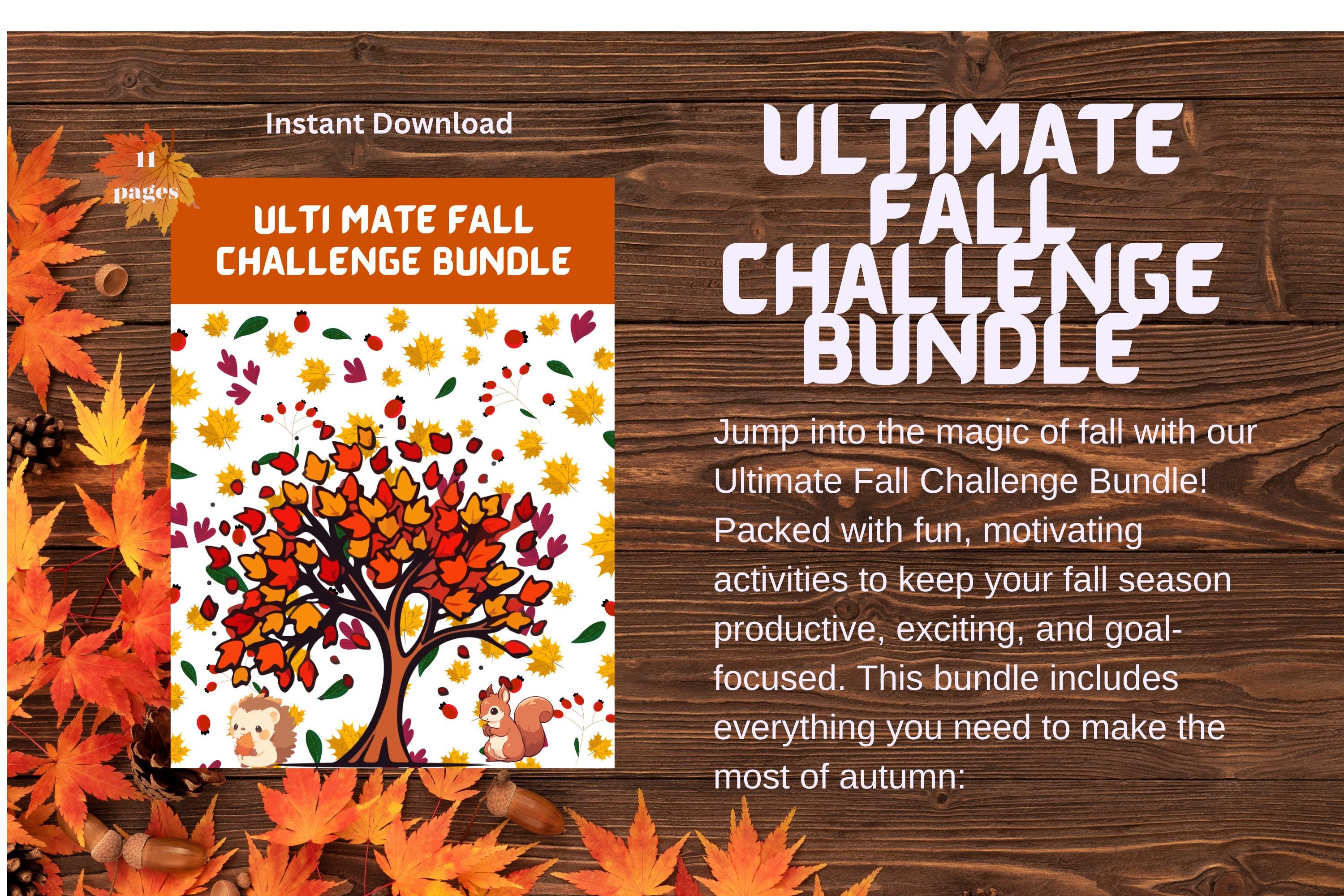 Ultimate Fall Challenge Bundle | 5-day Fall Discovery, 30-day ...