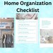 Printable Home Organization Checklist Digital File - Etsy