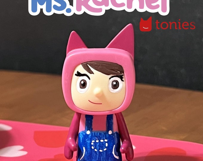 Ms. Rachel Tonies Hand Painted and Sealed Tonies US Audio Character and ...