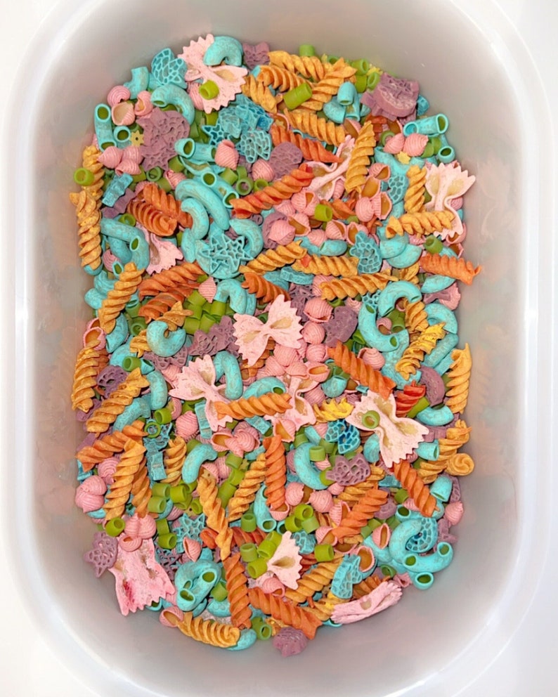Sensory Bin Filler Mix Colorful Unicorns, Stars, and Rainbows OH MY - Etsy