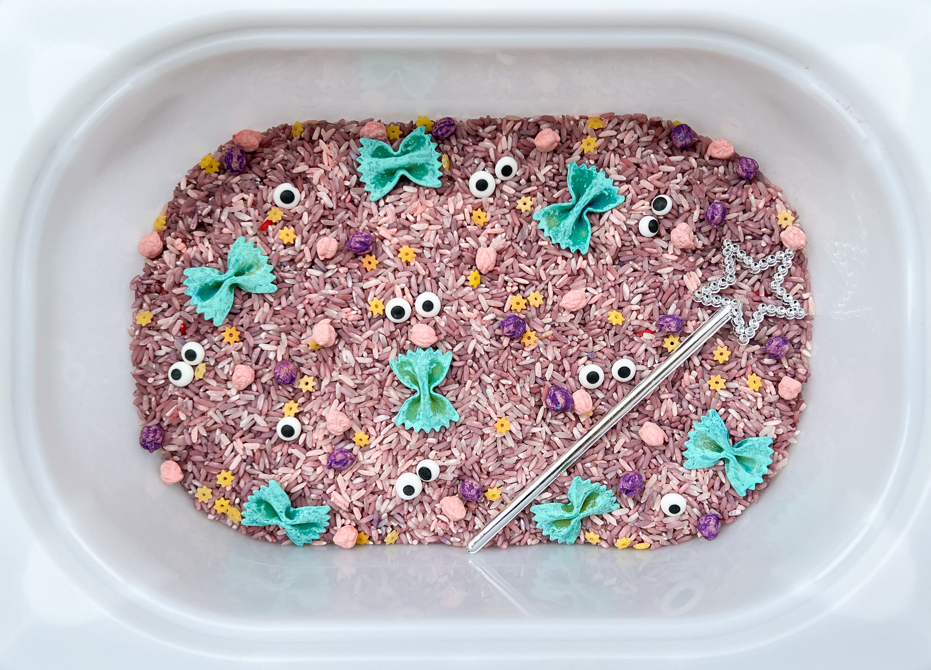 Sensory Bin Filler Mix Abby Cadabby Sesame Street Inspired - Etsy