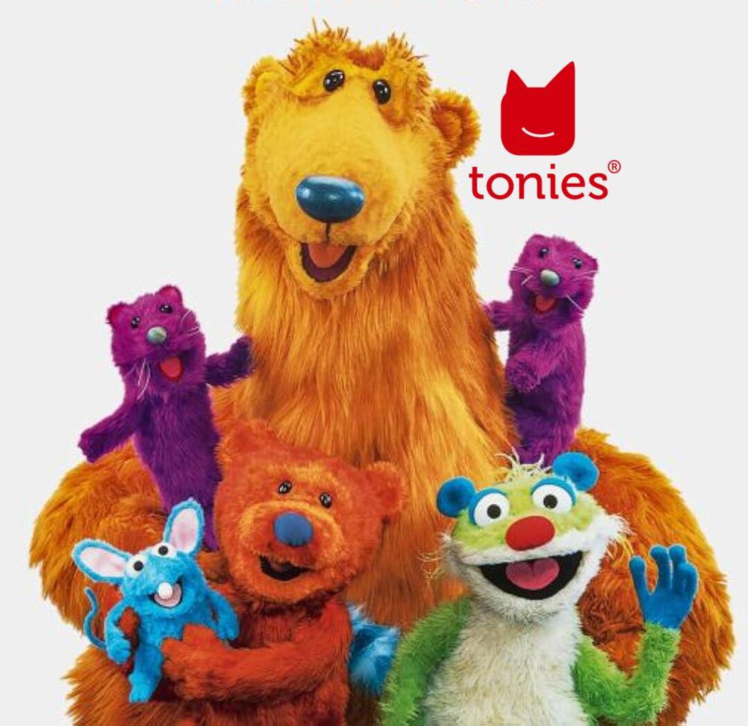 Tonies Bear in the Big Blue House Mp3 File Audio File With Songs 40 ...