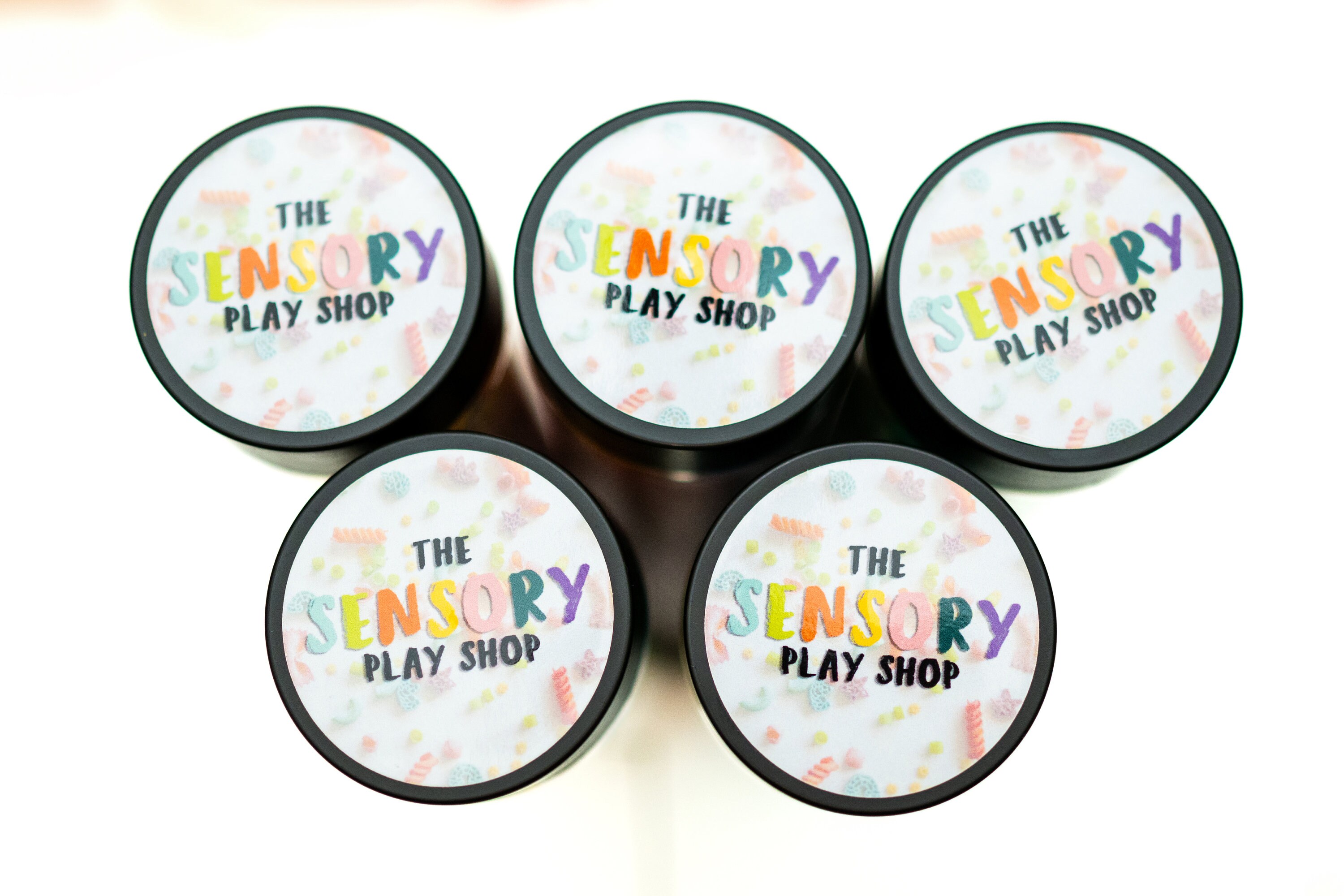 Sensory Bottle Shaker Colorful Alphabet Letter I Spy Jumbo Jar 18oz ...