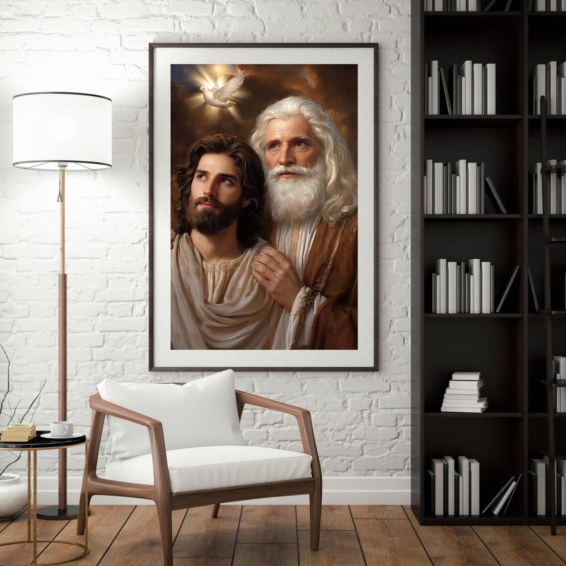 Holy Trinity Jesus Christ God the Father and the Holy Spirit Christian ...