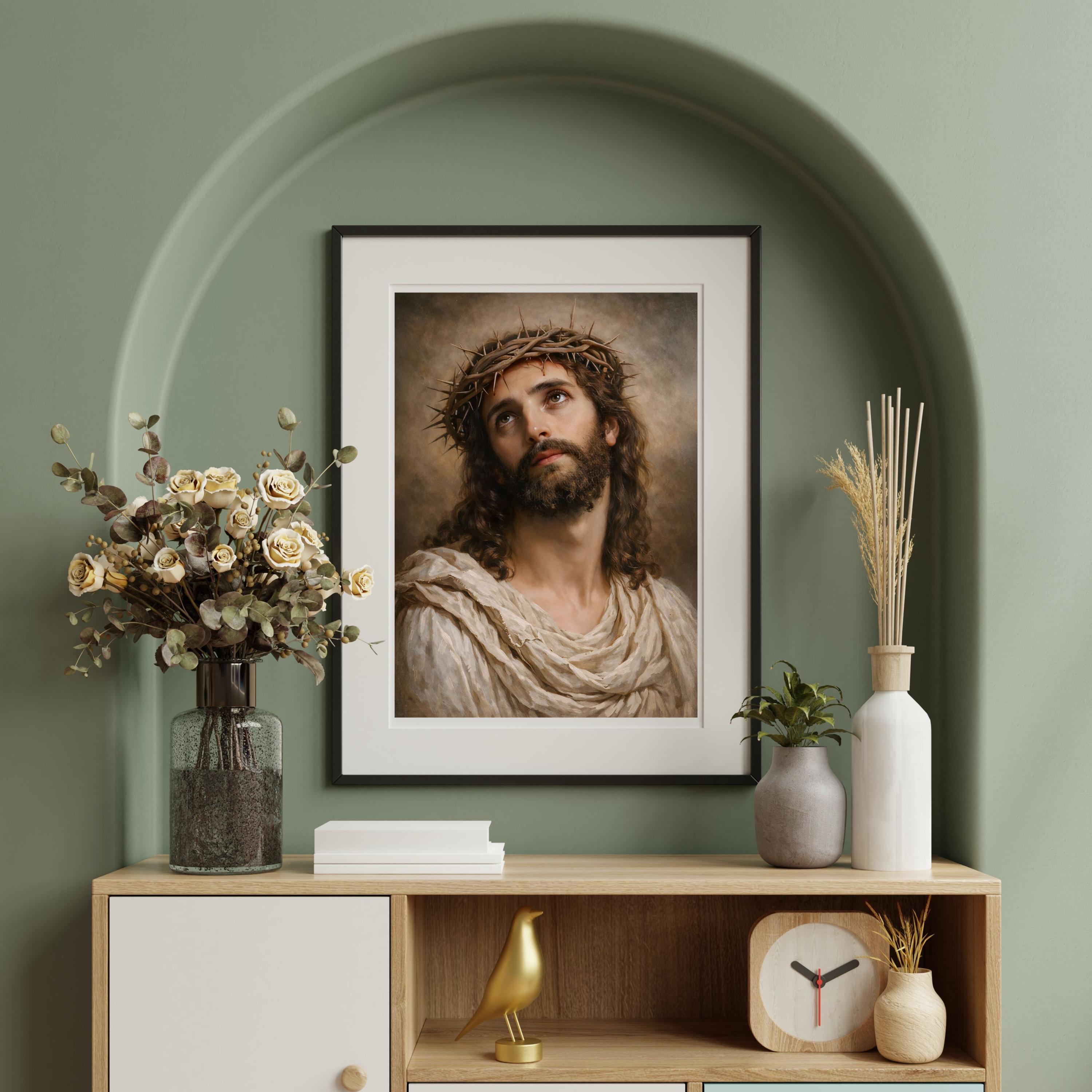 Jesus Christ Lent Christian Catholic Devotional Artwork - Etsy