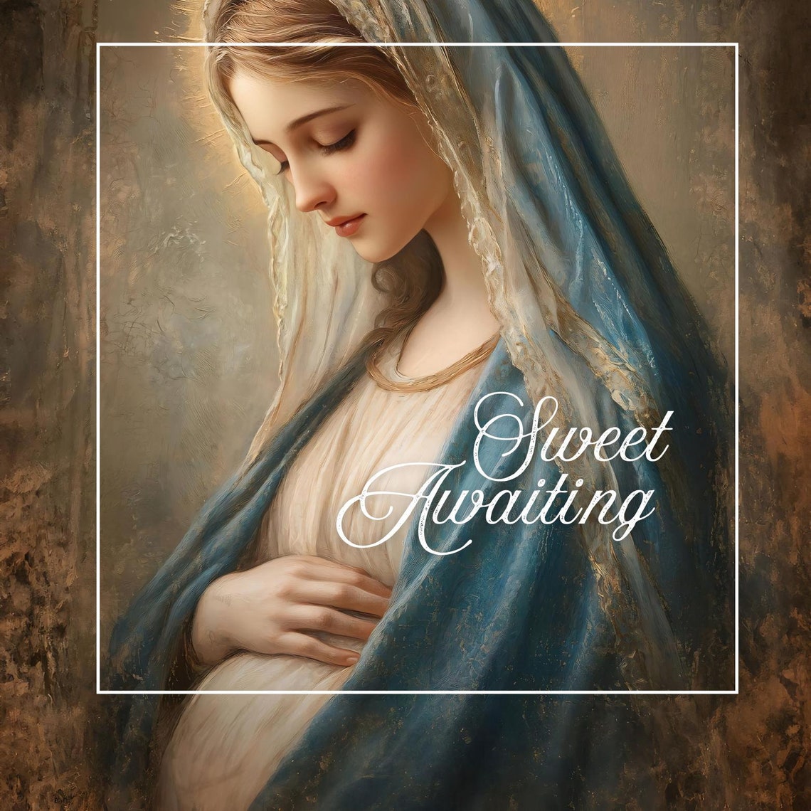 Pregnant Virgin Mary Mother of God Christian Catholic High Resolution ...