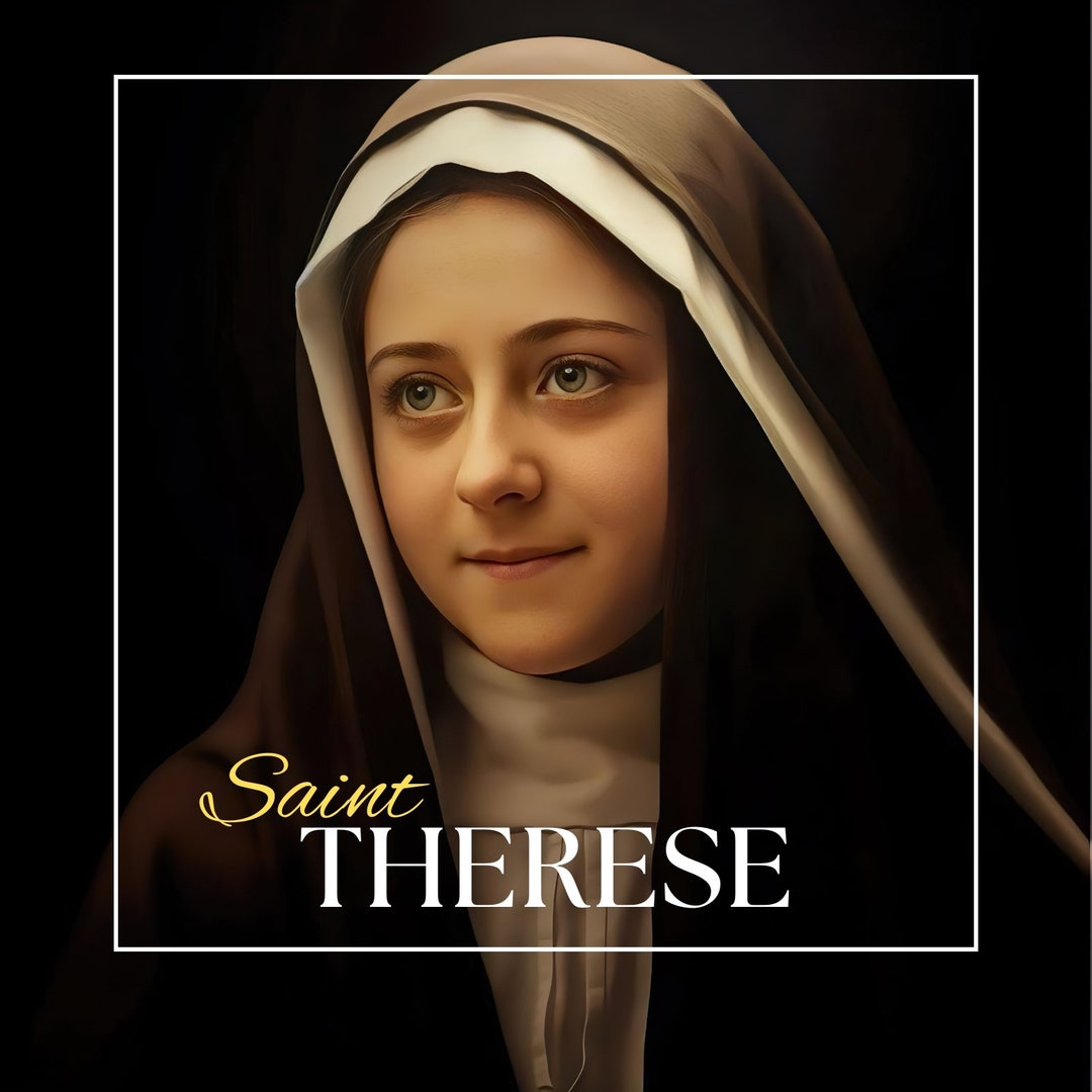 Saint Therese of Lisieux Devotional Artwork Christian Catholic Fine Art ...