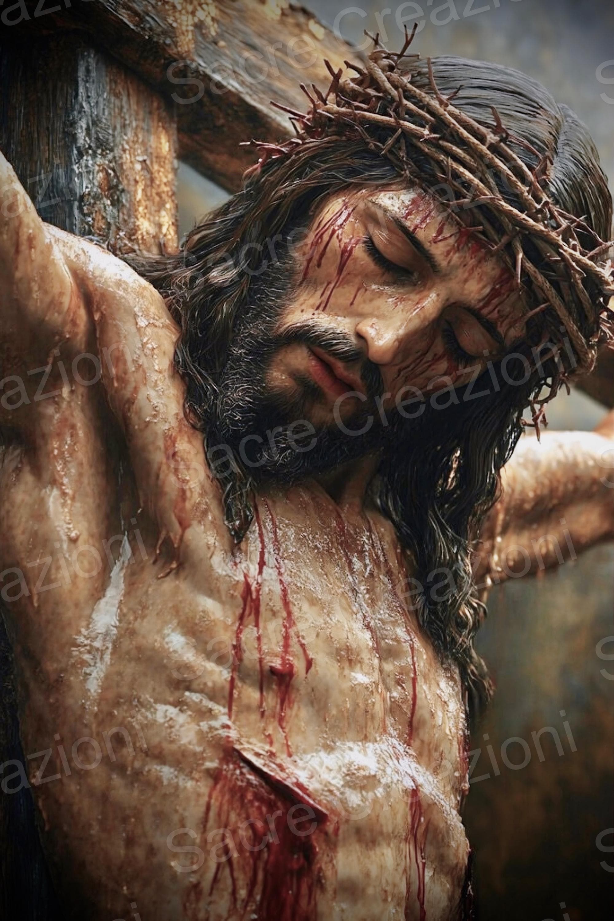 Lent Passion of Christ Jesus Christian Catholic Fine Art Devotional ...