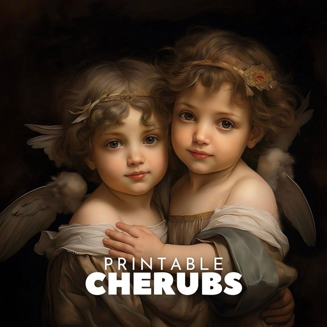 Cherubs Angels High Resolution for Large Scale Prints Christian ...