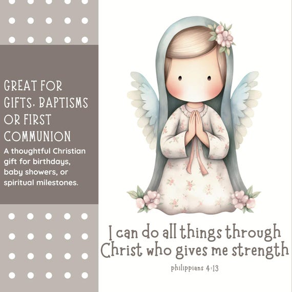 Baby Angel Girls Bible Verses