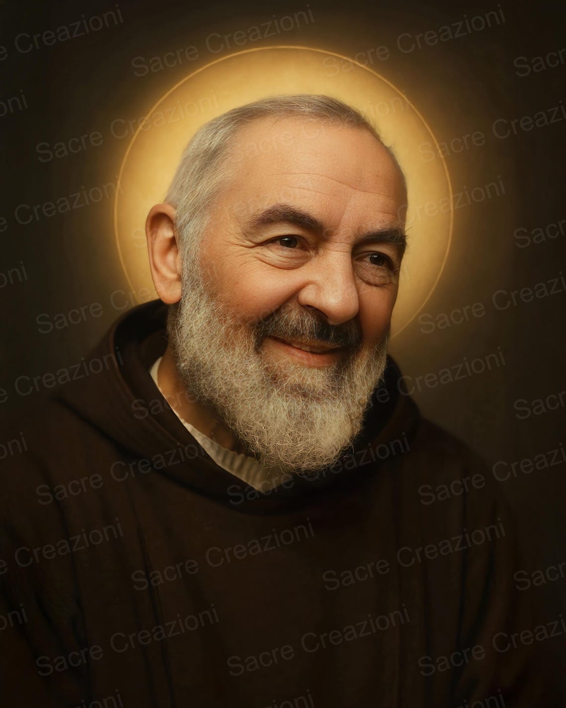 Saint Padre Pio Portrait: Catholic Christian Art (digital Download) - Etsy