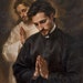 Priest With Jesus Ordination Gift Devotional Artwork Church Inspired ...