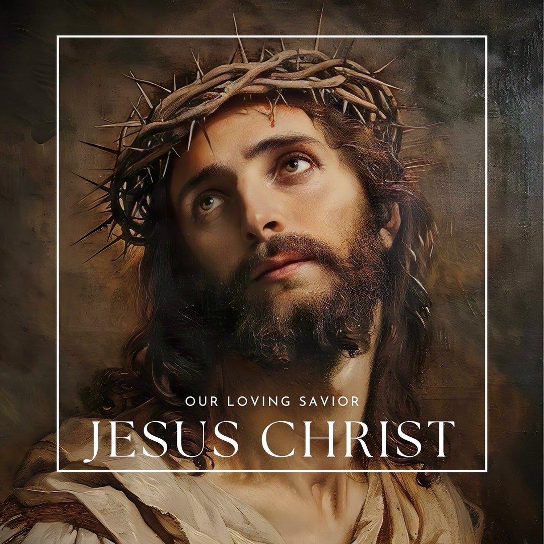 Lent Jesus Christ Vintage Premium Quality Fine Art Devotional Artwork ...