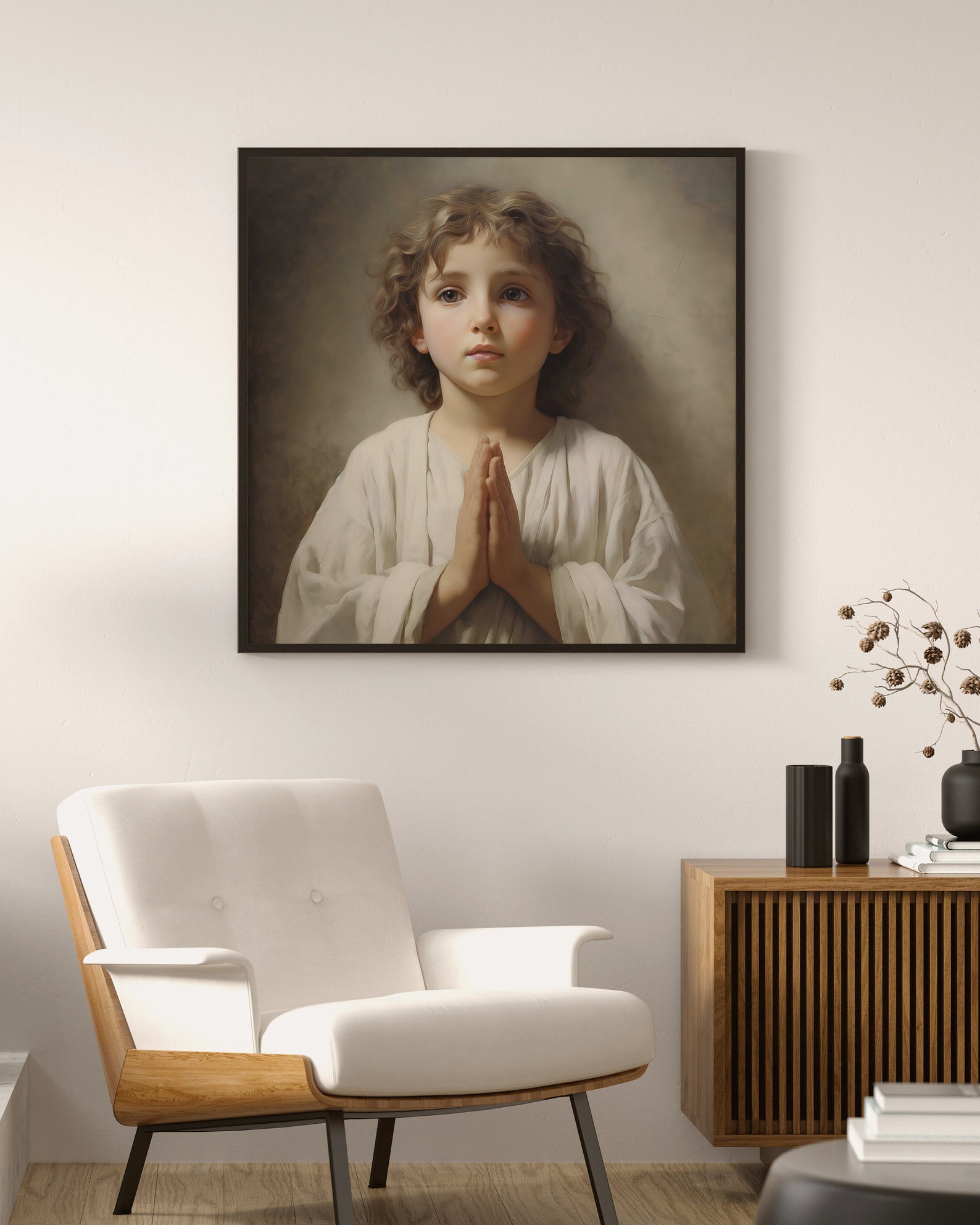 Child Jesus Christ Portrait Orthodox Icon Illustration Catholic Art ...