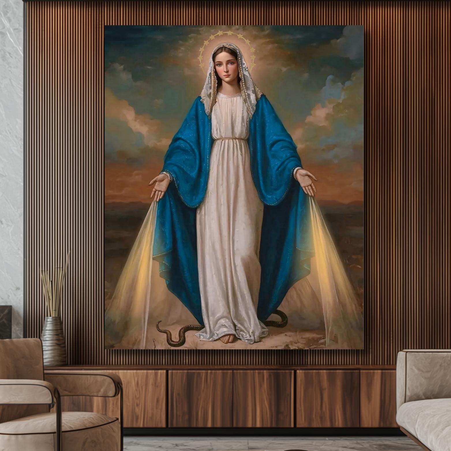 Our Lady of Grace Christian Catholic Devotional Artwork Church Inspired ...