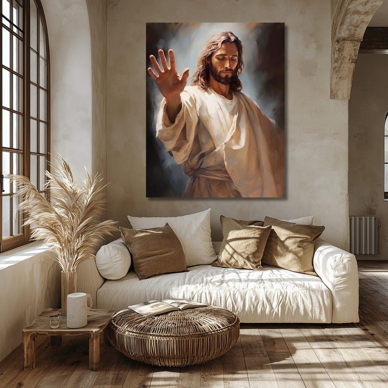 Jesus Christ Armor of God: Christian Catholic Wall Art Devotional ...