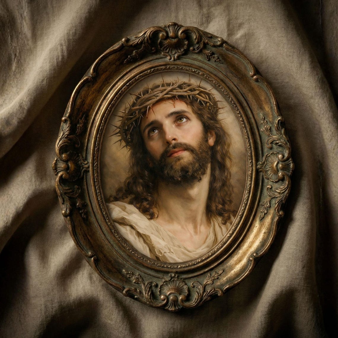 Jesus Christ Wall Art Decor Lent Christian Catholic Devotional Artwork ...