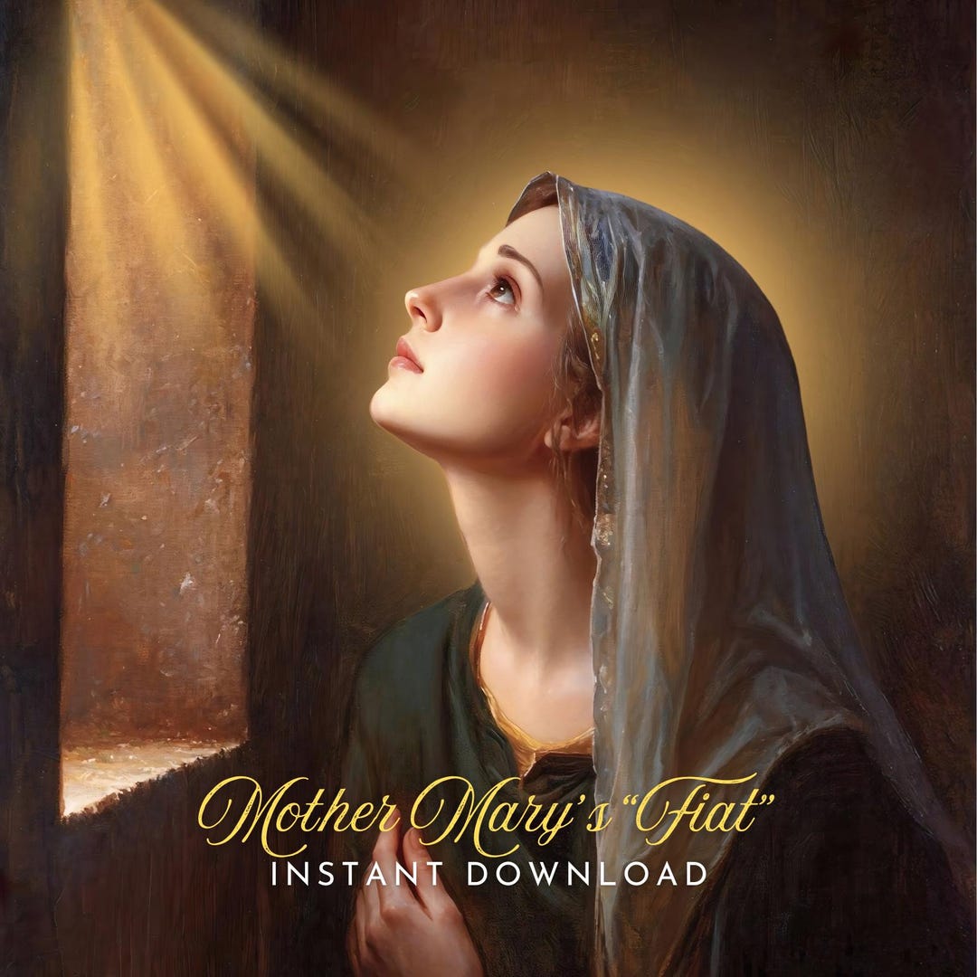 Immaculate Conception Virgen De La Encarnación Fiat Mother Mary ...