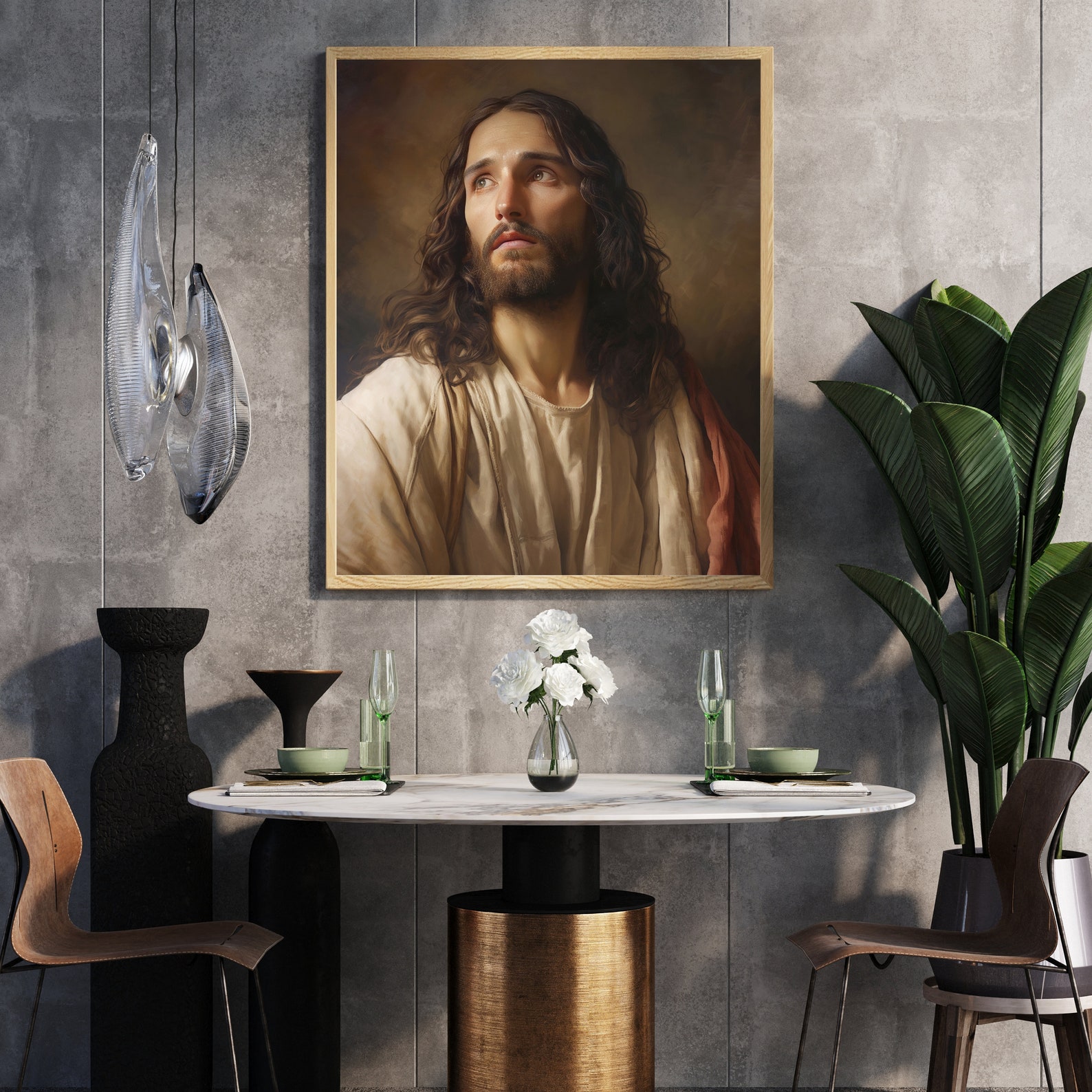 Jesus Christ Orthodox Icon Painting Digital Download Religious Gift ...