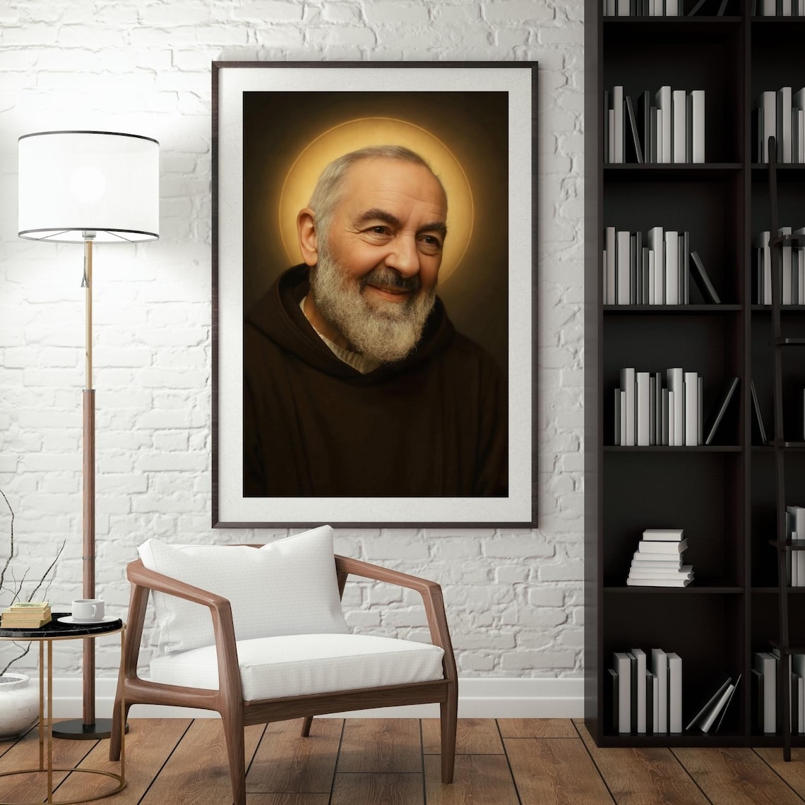 Saint Padre Pio of Pietrelcina Capuchin Order Christian Catholic Fine ...