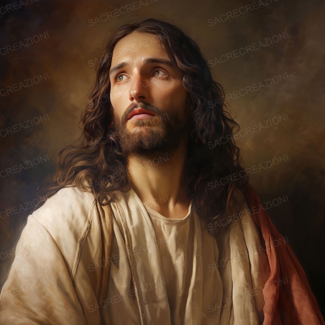 Jesus Christ Orthodox Icon Painting Digital Download Religious Gift ...